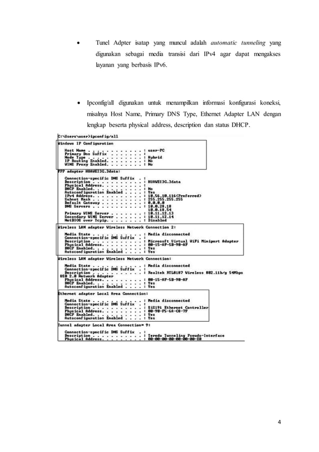 Laporan jarkom network troubleshooting | PDF