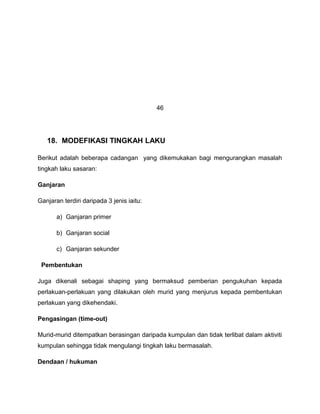 CONTOH LAPORAN KAJIAN KES TINGKAH LAKU | DOC