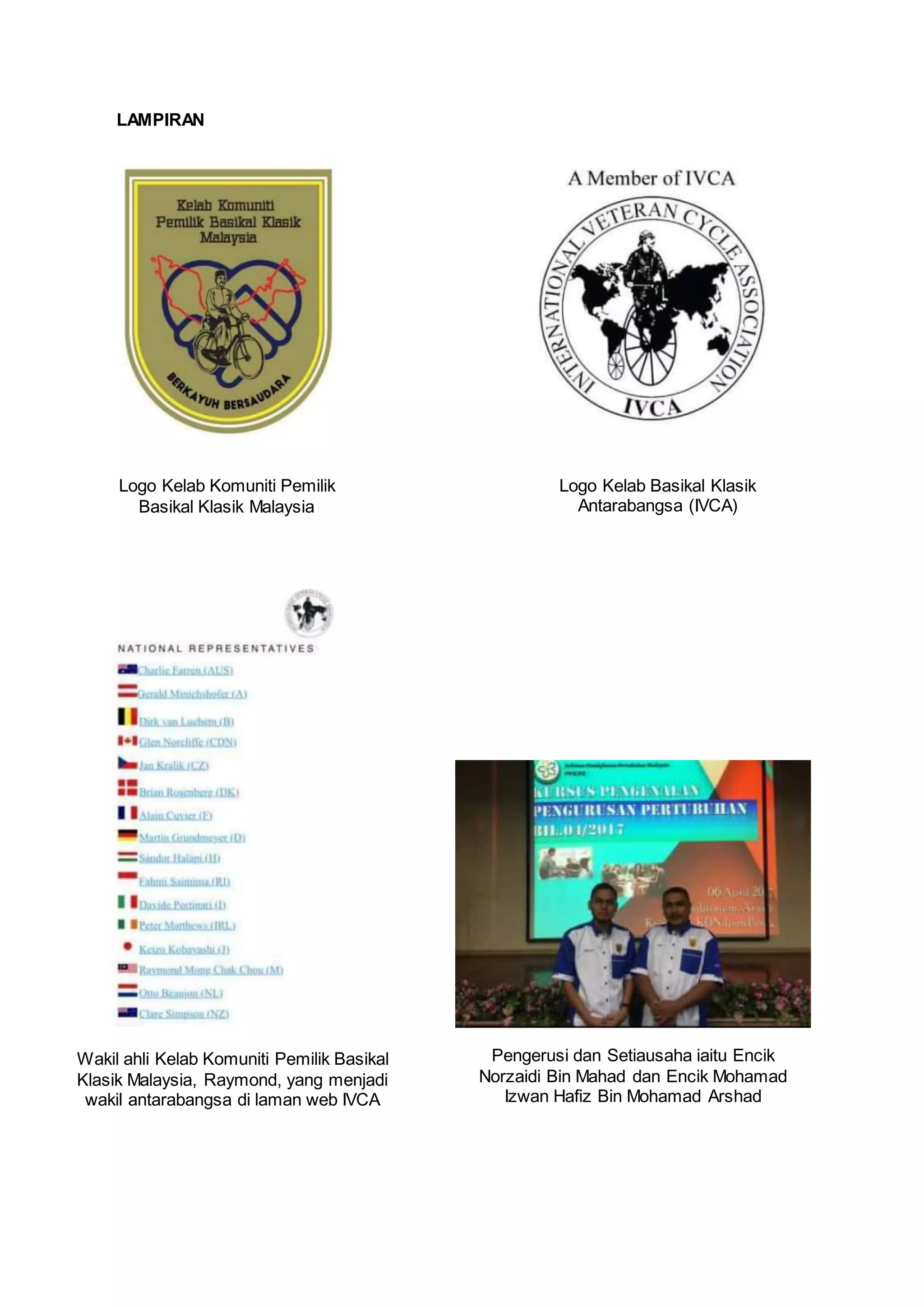 Laporan kajian kes basikal klasik | DOCX