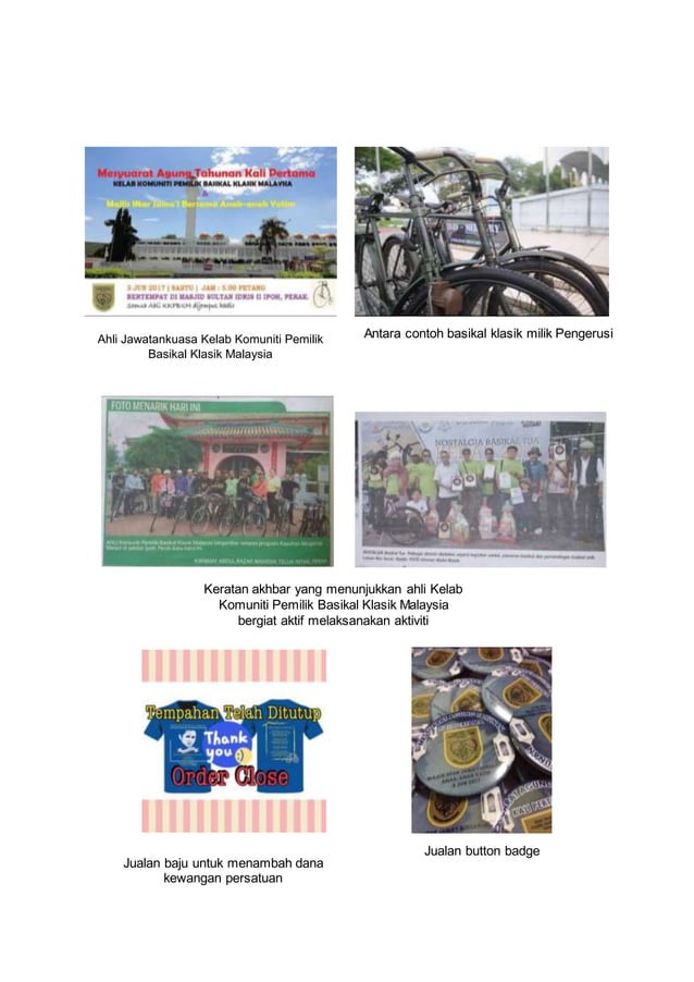 Laporan kajian kes basikal klasik | DOCX