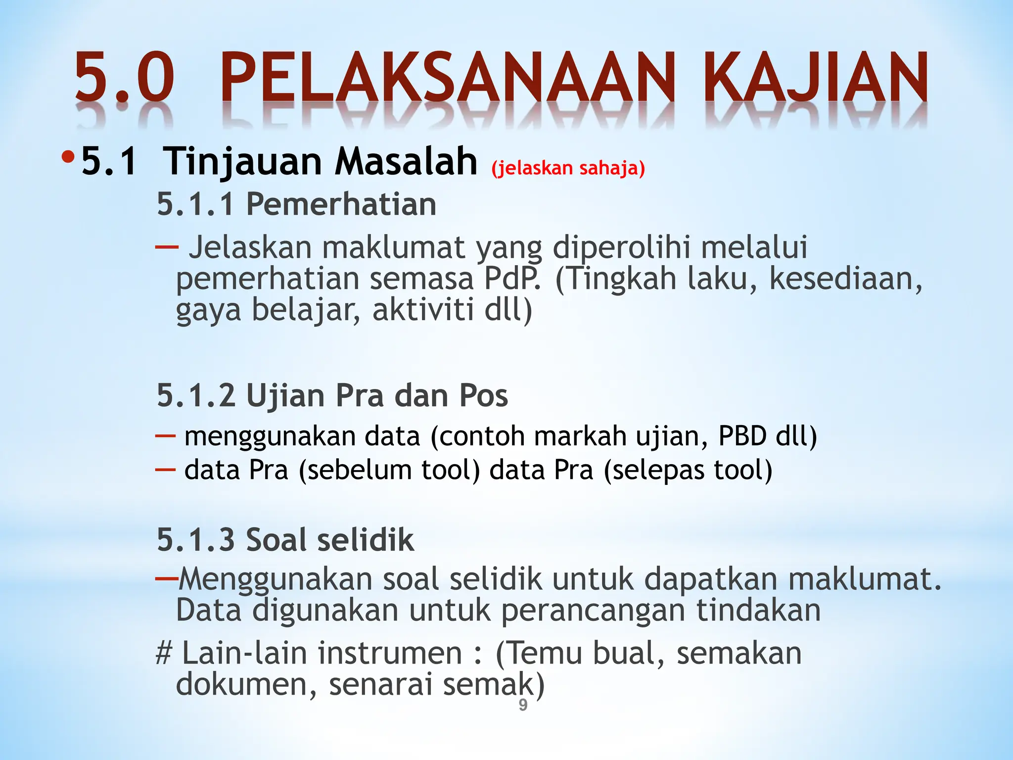 FORMAT & PANDUAN LAPORAN KAJIAN TINDAKAN | PPT FORMAT & PANDUAN LAPORAN KAJIAN TINDAKAN | PPT