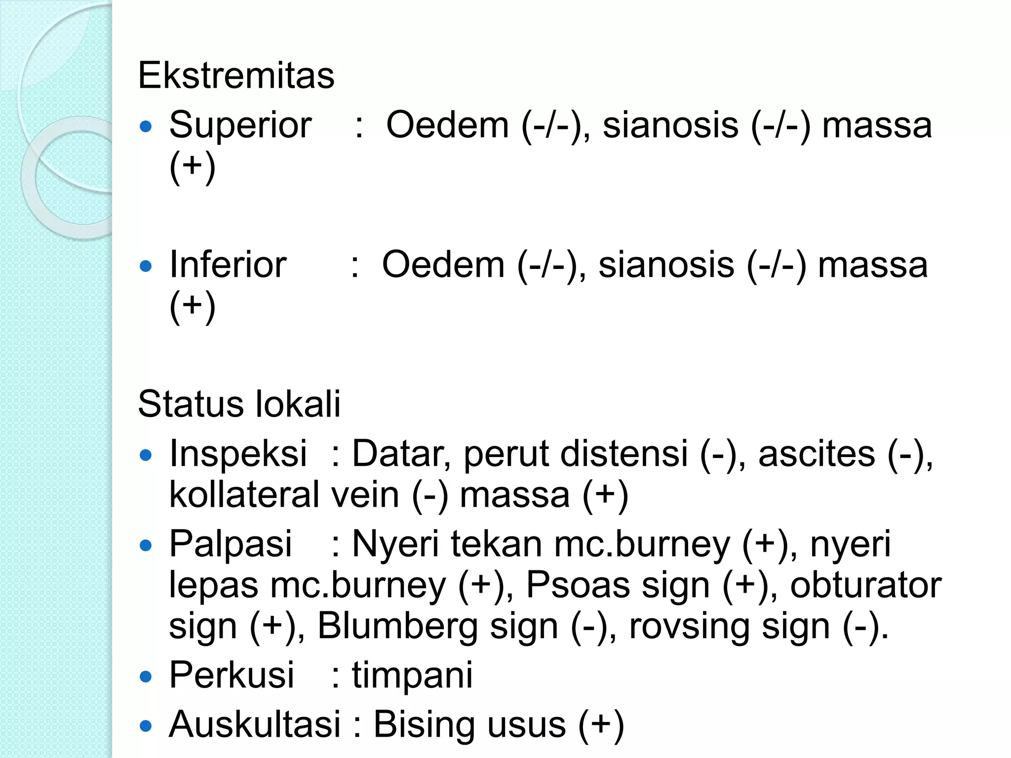 Laporan kasus | PPTX