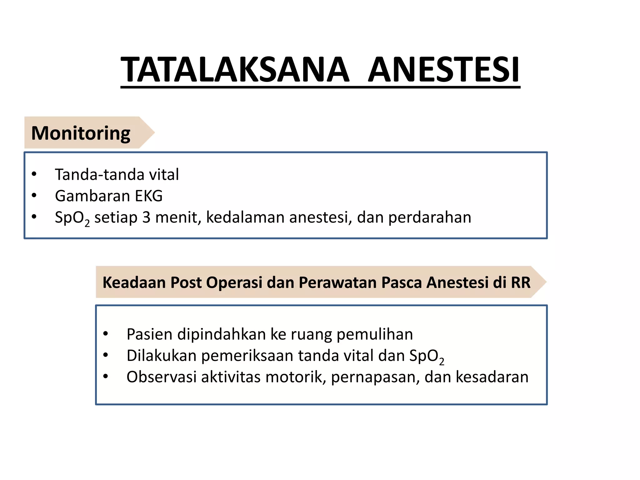 Laporan kasus haemoroid stase anestesi | PPTX