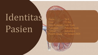 Laporan Kasus Vesicolithiasis di Rumah Sakit | PPTX