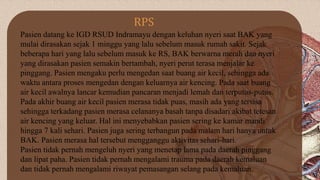 Laporan Kasus Vesicolithiasis di Rumah Sakit | PPTX