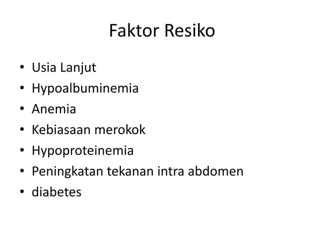 Laporan kasus Burst Abdomen Abdominal Wound Dehiscence Luka Operasi ...