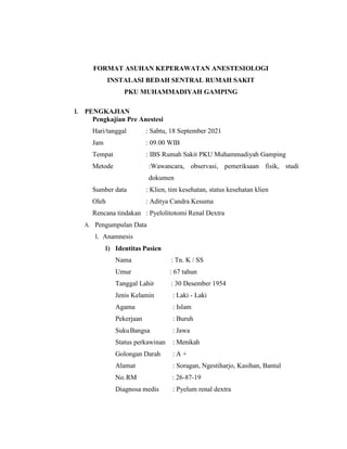 LAPORAN KASUS INDIVIDU ASUHAN KEPERAWATAN ANESTESI minggu ke 2 (1).docx