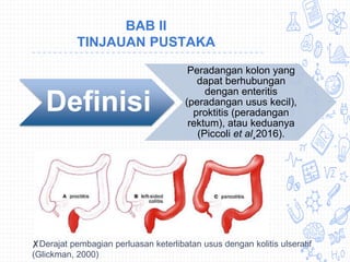 Laporan kasus kolitis | PPTX