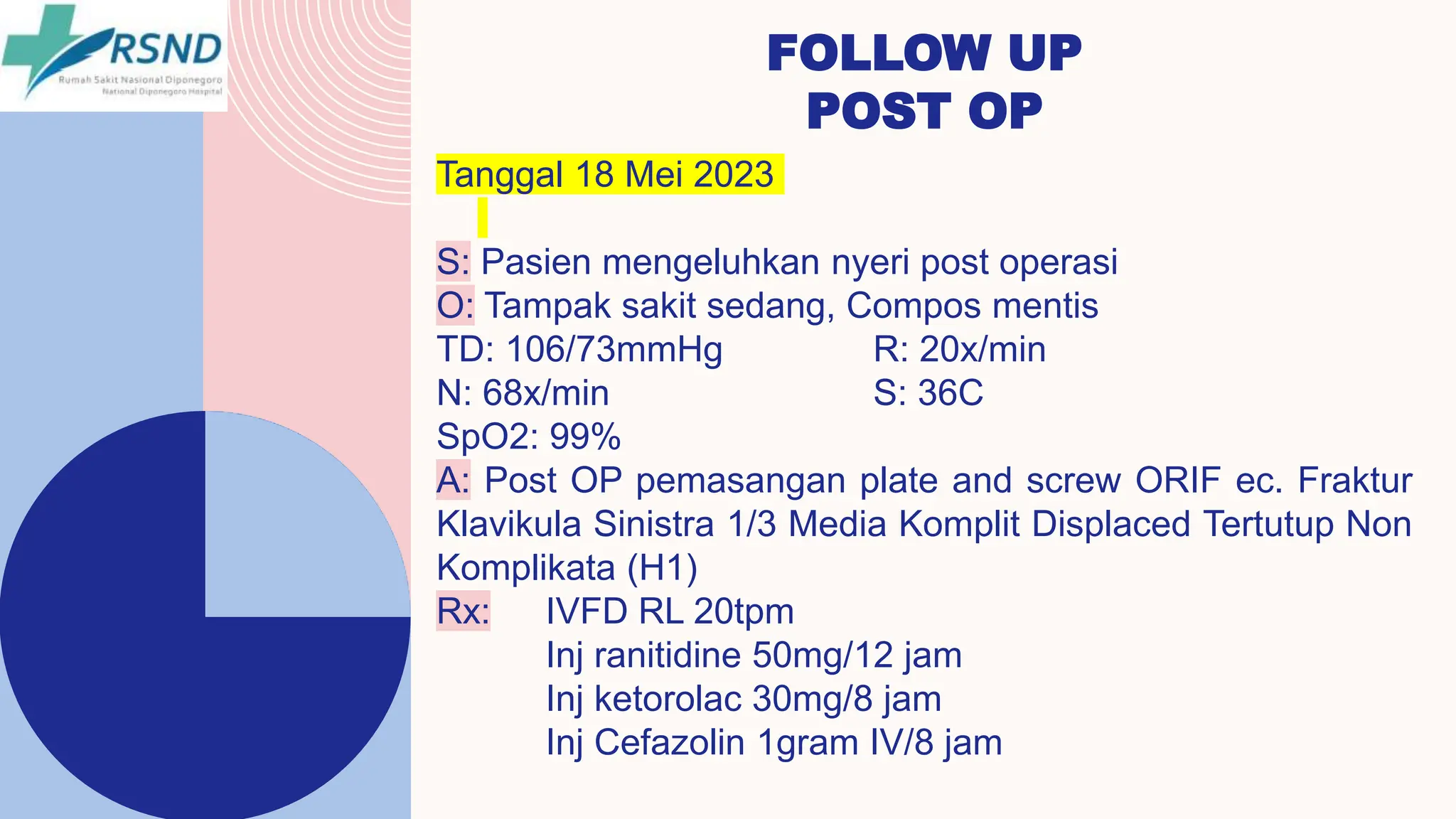 Laporan kasus Pratiwi Panorama CF clavicula.pptx