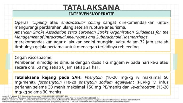 Laporan Kasus SAH.pptx hrhehshagajajbahahavavava | PPT