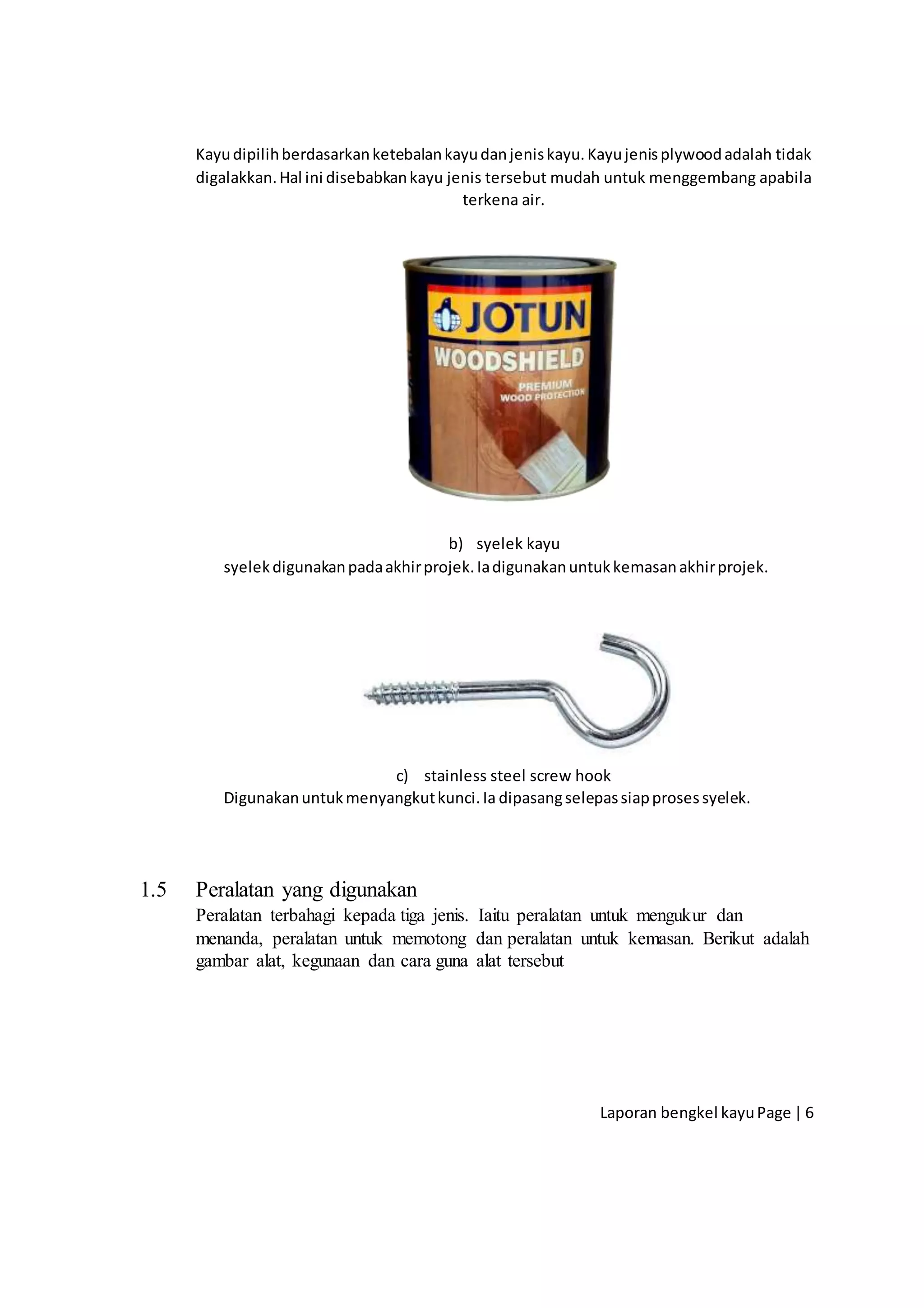 Laporan kayu | DOCX