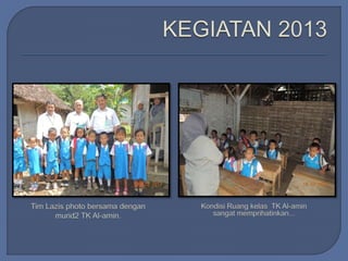 Laporan kegiatan lazis 2013 | PPTX