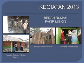 Laporan kegiatan lazis 2013 | PPTX
