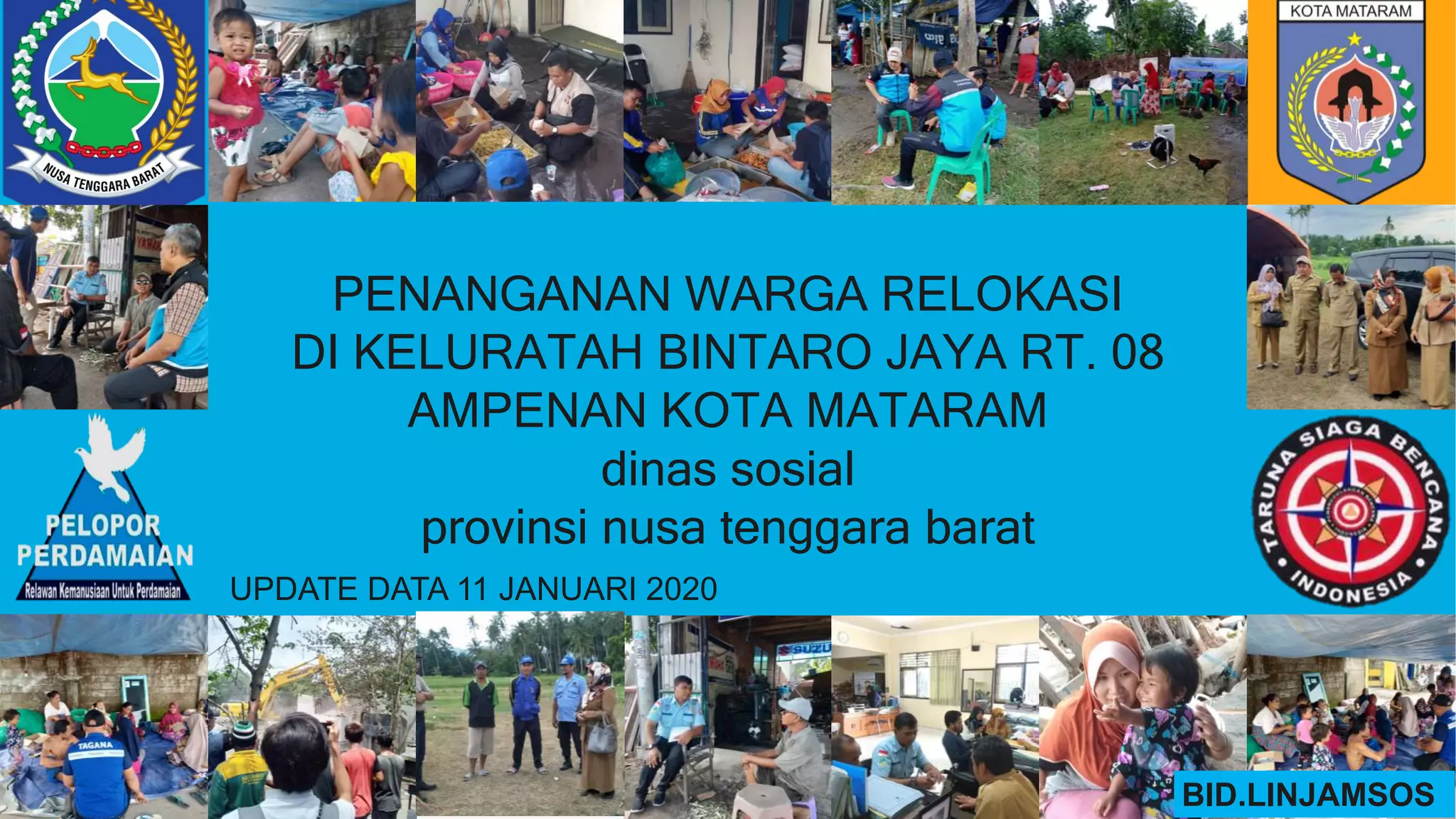 Laporan kegiatan penanganan relokasi ampenan | PPTX