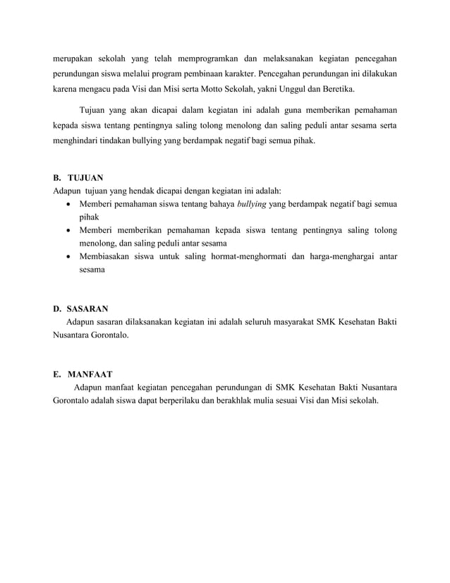LAPORAN KEGIATAN PENCEGAHAN PERUNDUNGAN (BULLYING).pdf