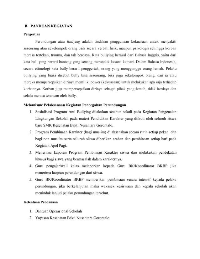 LAPORAN KEGIATAN PENCEGAHAN PERUNDUNGAN (BULLYING).pdf