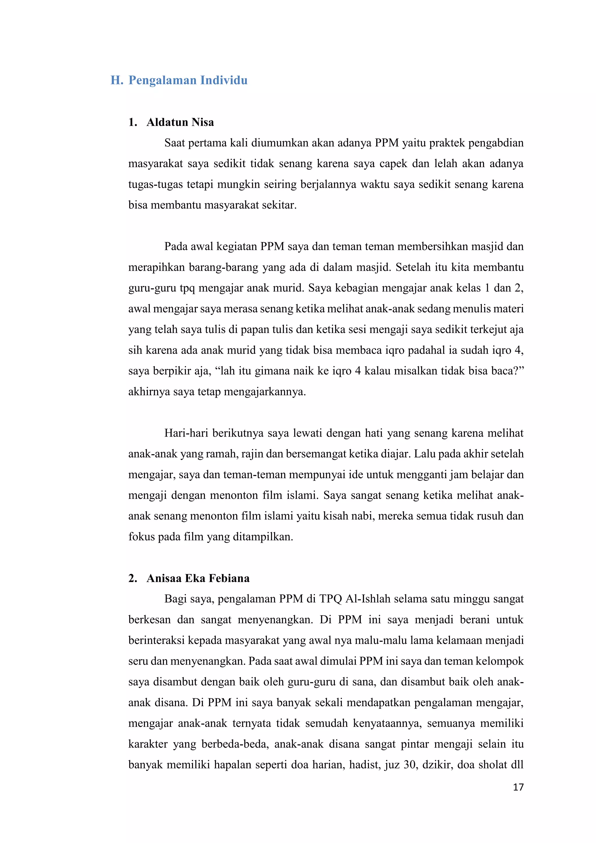 LAPORAN KEGIATAN PPM TPQ (1).docx