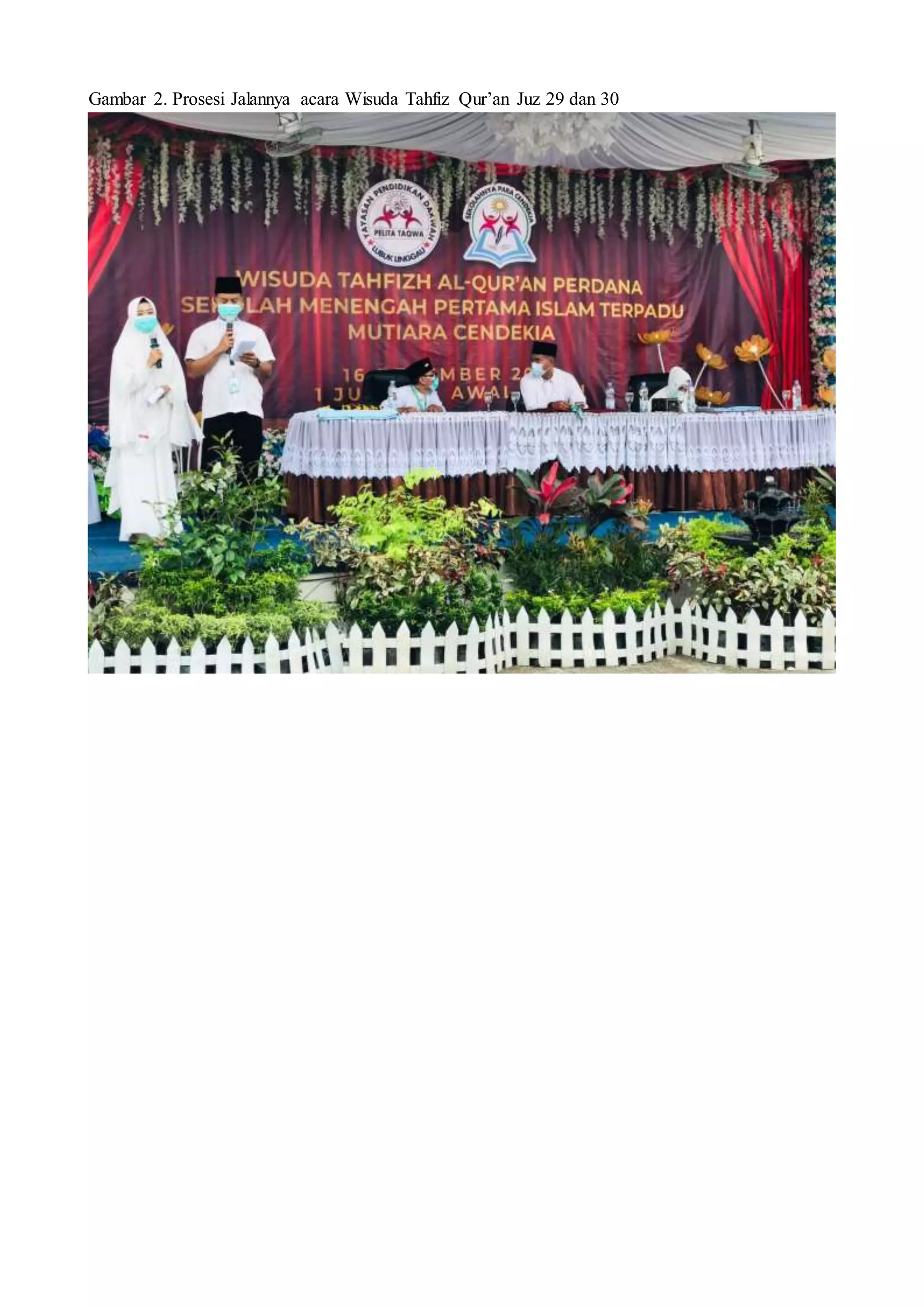 Laporan Kegiatan Wisuda Tahfizd 2020 Autosaved Pdf