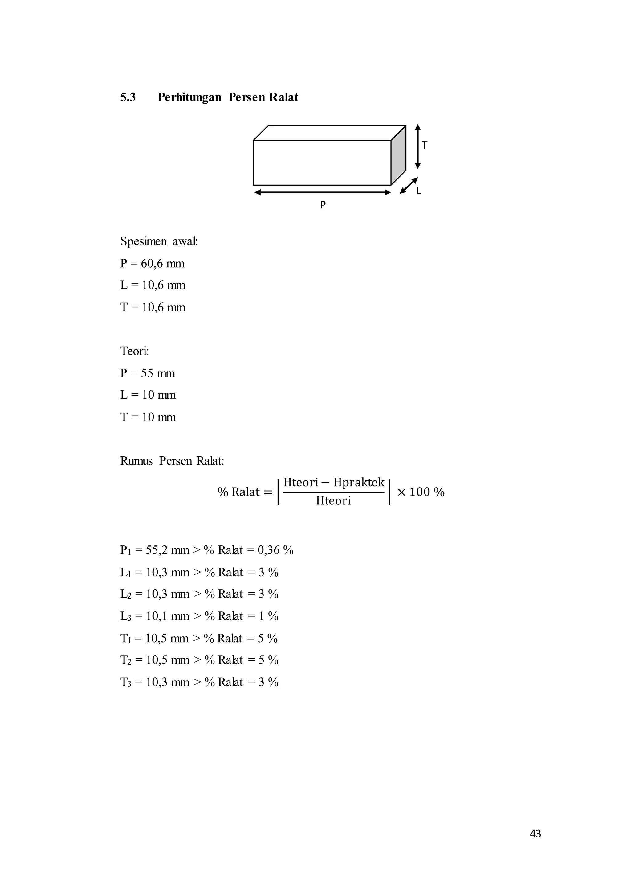 Laporan Kerja Bangku Teknik Mesin USU | DOCX