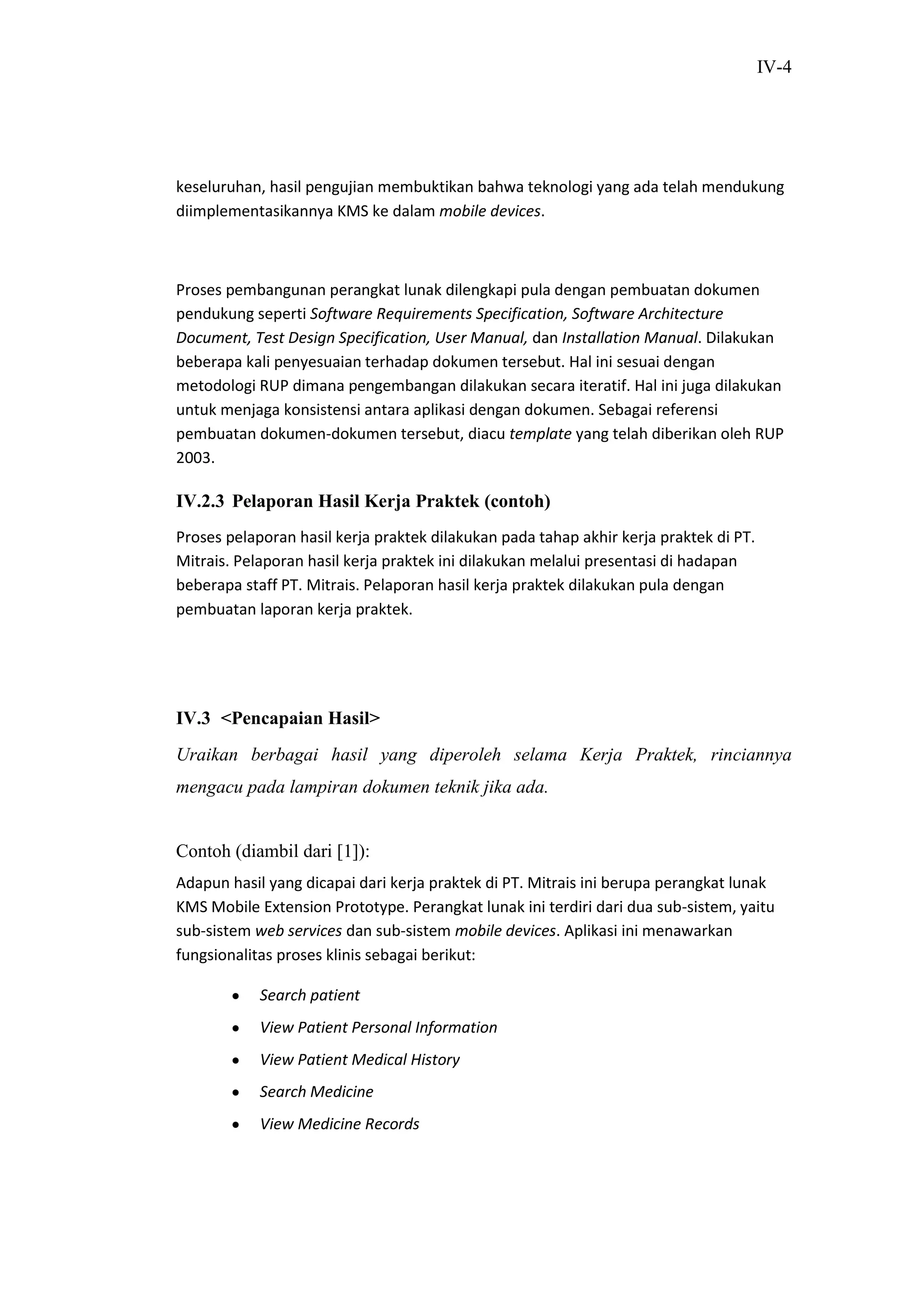 Laporan kerja praktek | DOCX