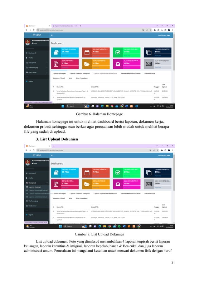 ANALISIS PERANCANGAN SISTEM INFORMASI APLIKASI PENGARSIPAN DOKUMEN BERBASIS WEB DATABASED PADA ...