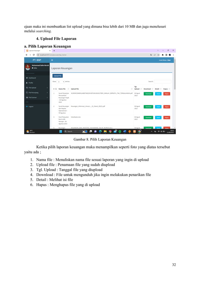 ANALISIS PERANCANGAN SISTEM INFORMASI APLIKASI PENGARSIPAN DOKUMEN BERBASIS WEB DATABASED PADA ...