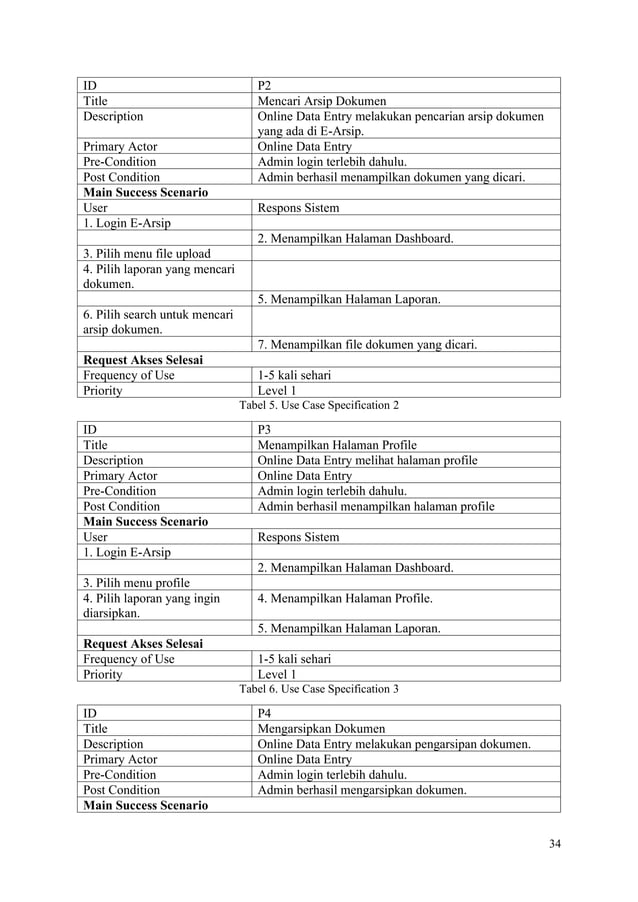 ANALISIS PERANCANGAN SISTEM INFORMASI APLIKASI PENGARSIPAN DOKUMEN BERBASIS WEB DATABASED PADA ...