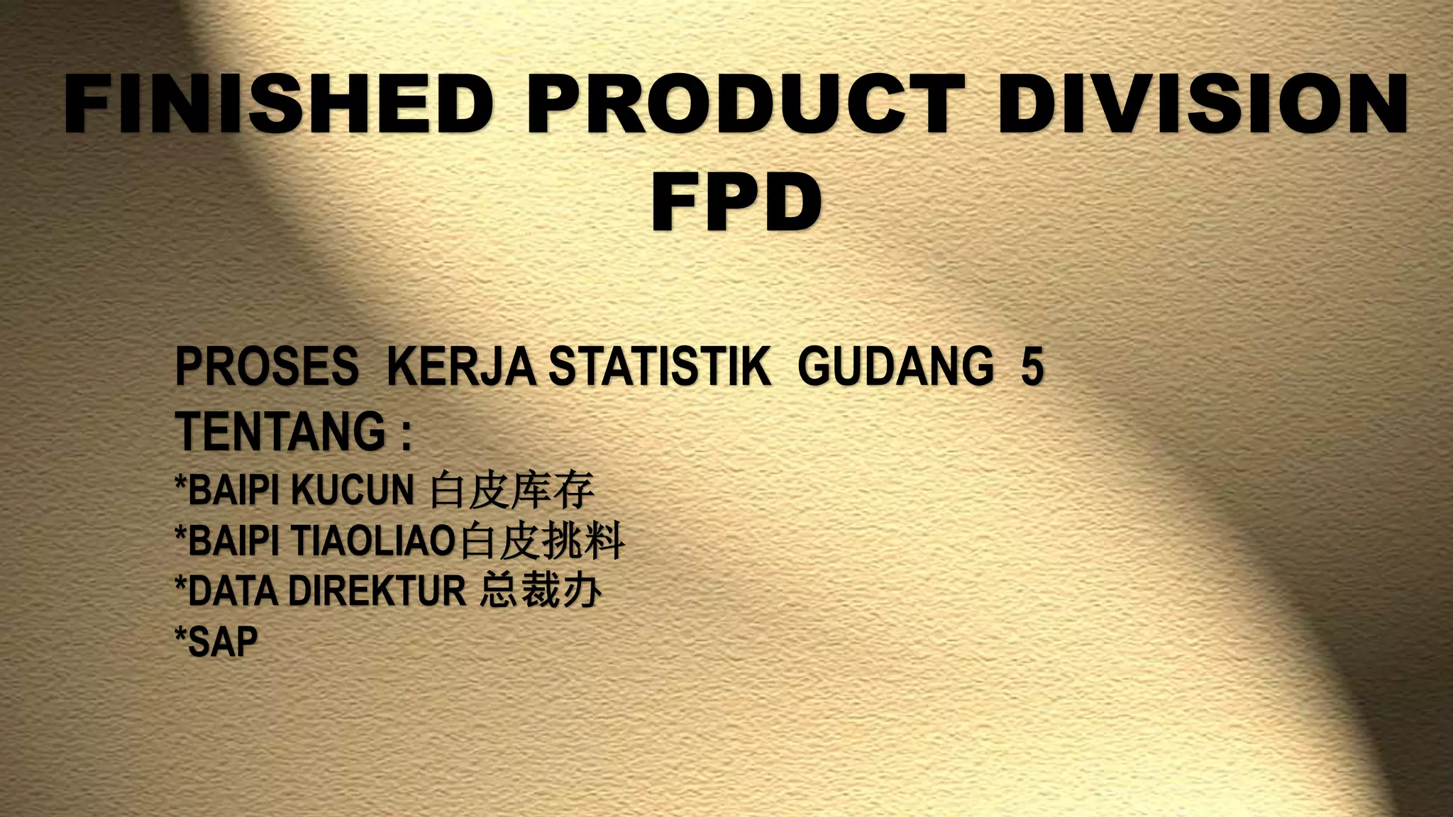 Laporan Kerja Statistik Gudang 5(1)(1).pptx