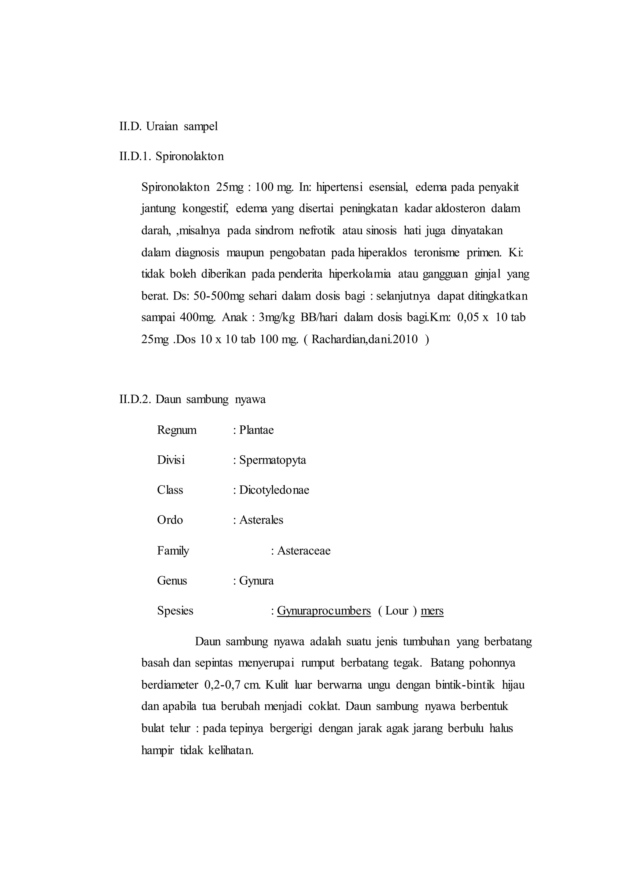 LAPORAN FARMAKOLOGI I PERCOBAAN EFEK DIURETIK | DOCX