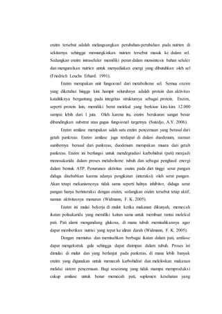 Laporan kimia klinik amilase | DOCX