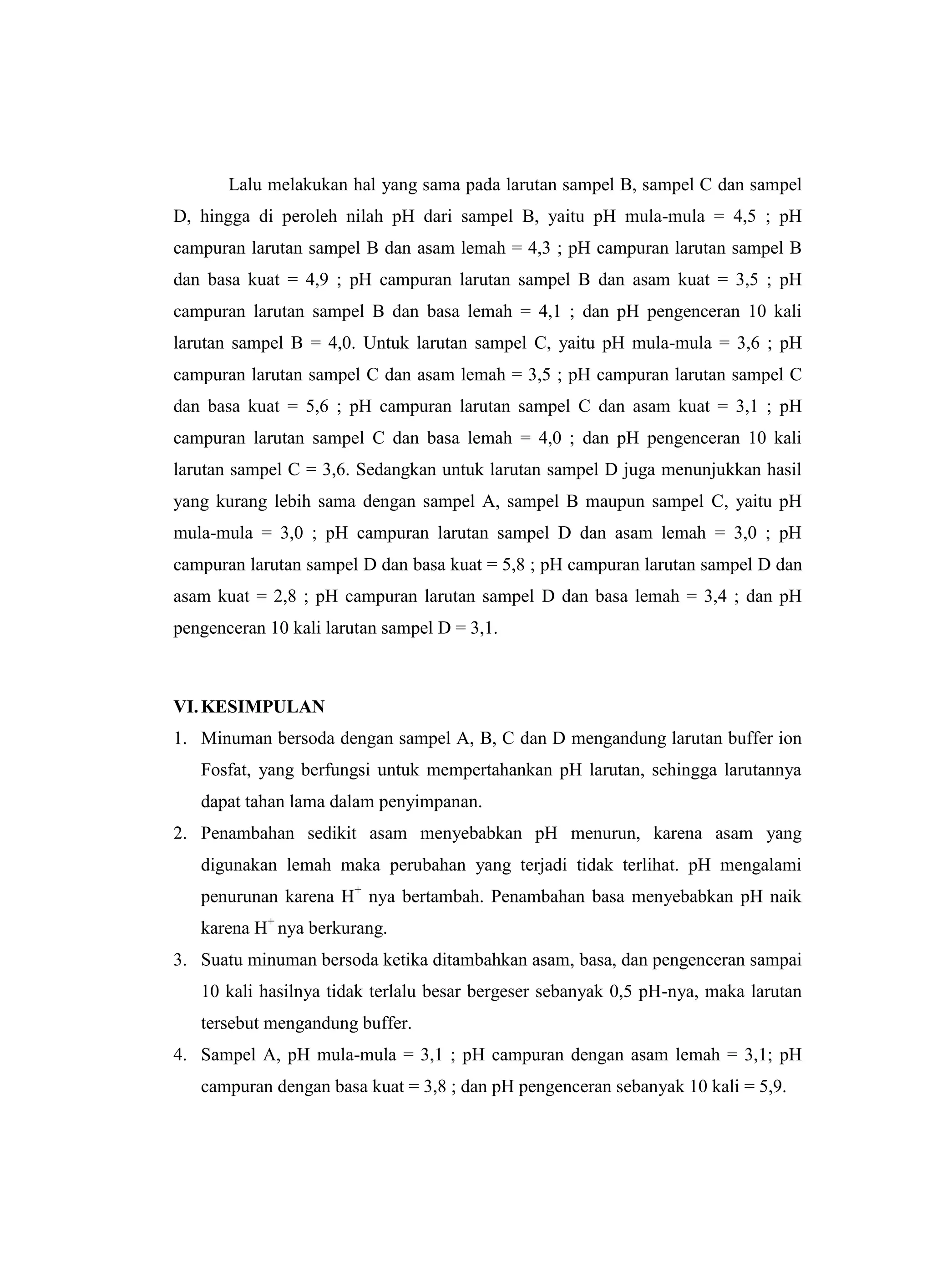 Laporan kimsma kel 3 buffer | DOCX
