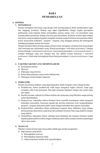 LAPORAN KINERJA BPD TAHUN 2022 | PDF