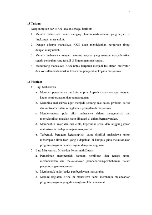 Laporan KKN Ikma Qusnul Nazila | PDF