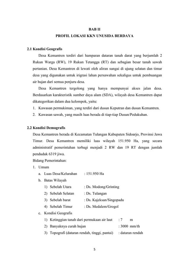 Laporan KKN Ikma Qusnul Nazila | PDF