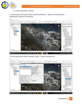 Penginderaan Jauh : Klasifikasi Terselia | PDF
