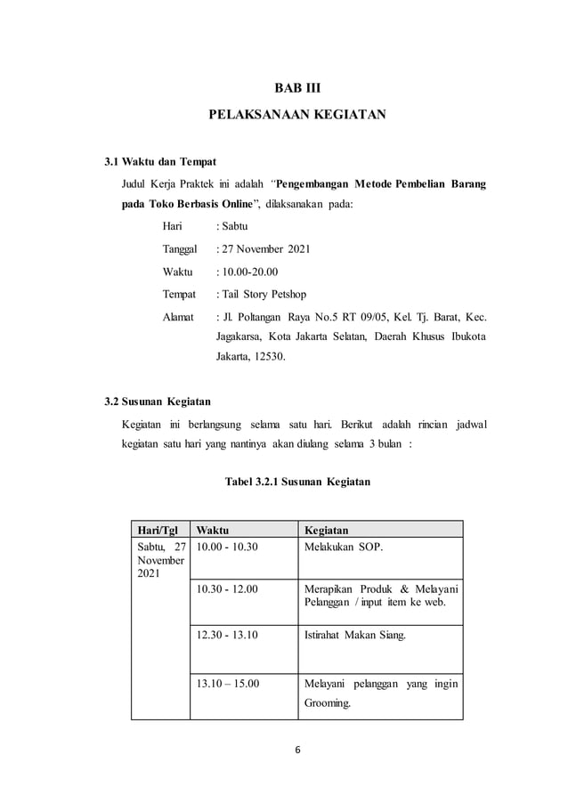 Laporan KERJA PRAKTEK | DOCX