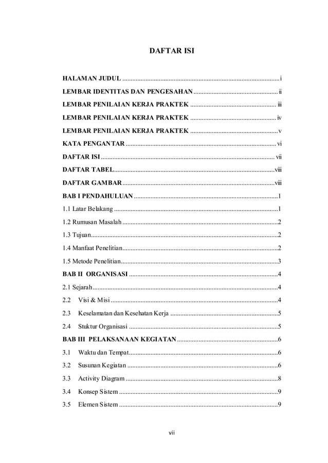 Laporan KERJA PRAKTEK | DOCX