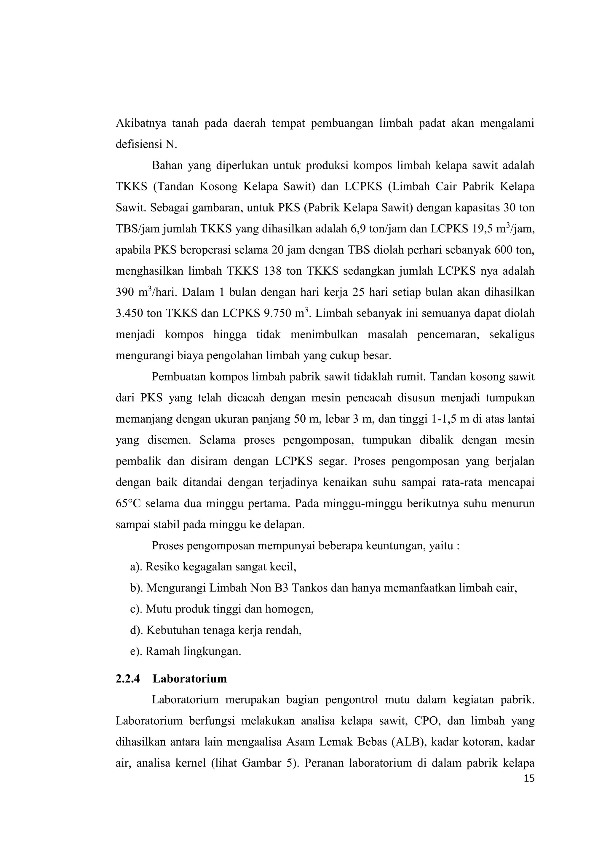 Laporan Magang Perkebunan PKS | DOCX