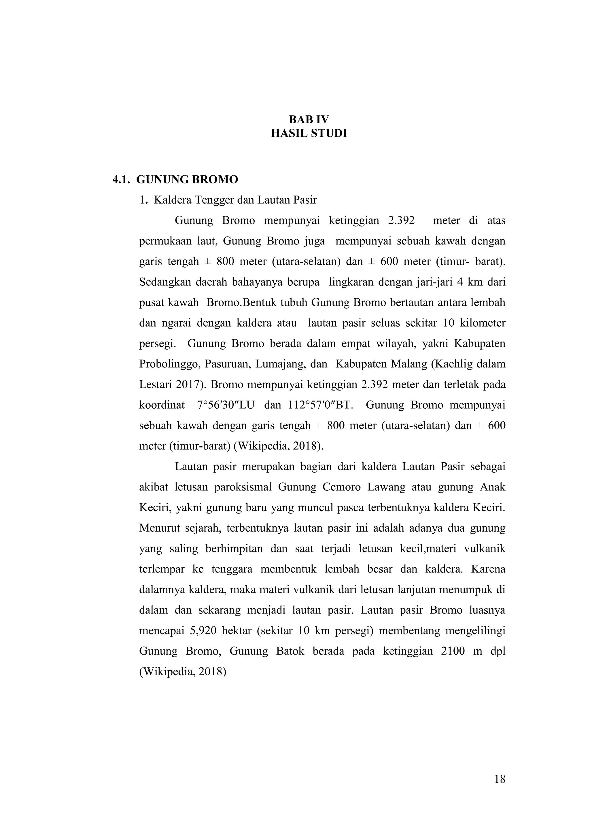 Laporan Kuliah Kerja Lapangan (KKL 2) Tahun 2018 | PDF