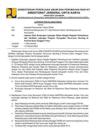 Laporan kunjungan lapangan Sumba Timur.pdf