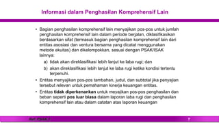 Laporan laba rugi dan penghasilan komprehensif lain | PPTX