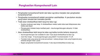Laporan laba rugi dan penghasilan komprehensif lain | PPTX