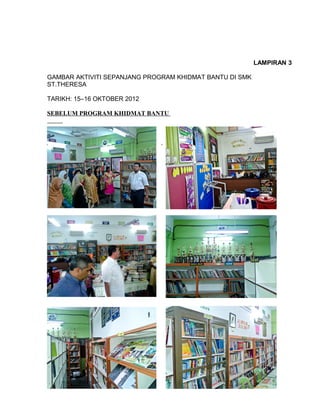 Laporan laporan khidmat bantu ps | DOC