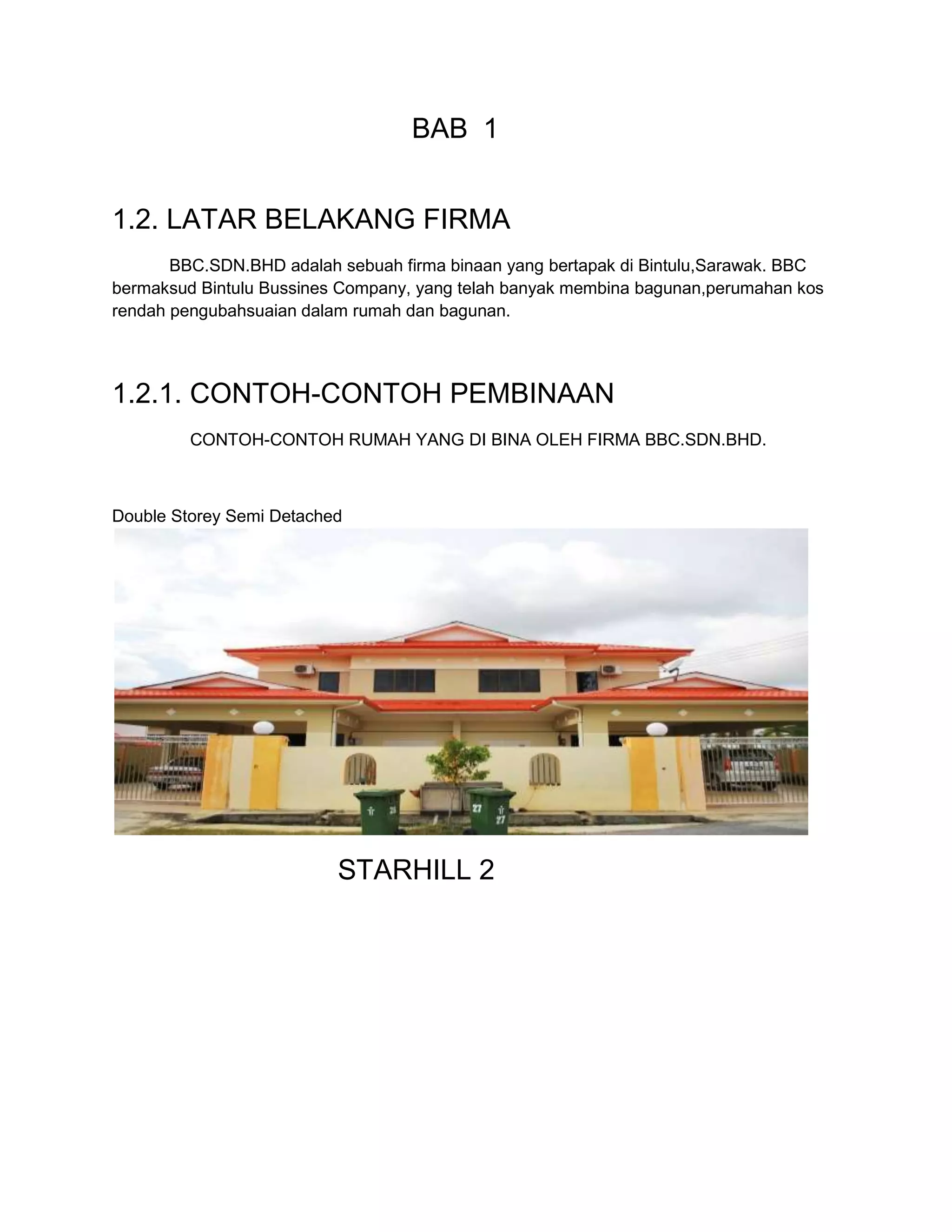 Laporan latihan industri | DOCX