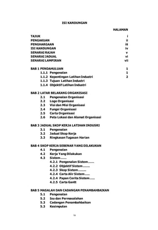 Laporan latihan industri ddpc | PDF