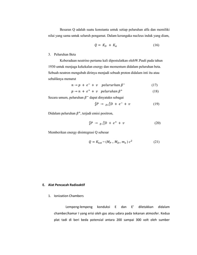 Laporan lengkap geiger muller kelompok 1 | DOCX