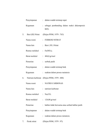 Jenis Reaksi Kimia | DOC