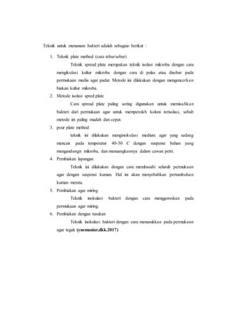 Laporan lengkap Mikrobiologi dan Parasitologi | DOCX