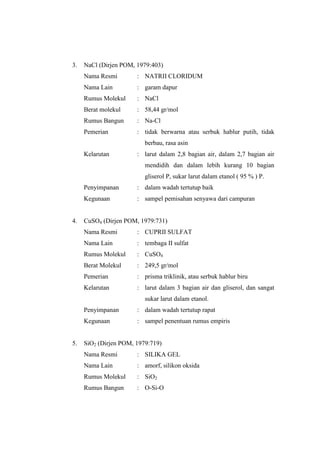 Pemisahan Senyawa dari Campuran dan Penentuan Rumus Empiris | DOCX