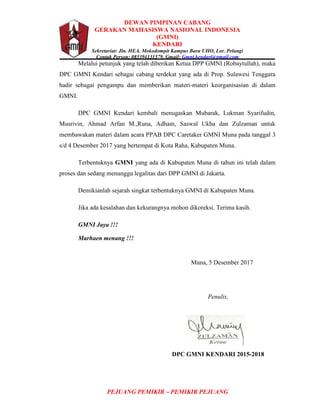 Sejarah Terbentuknya DPC GMNI Muna Tahun 2018.pdf